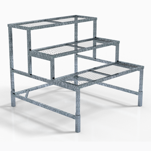 3 Step Square Display - VRE Systems